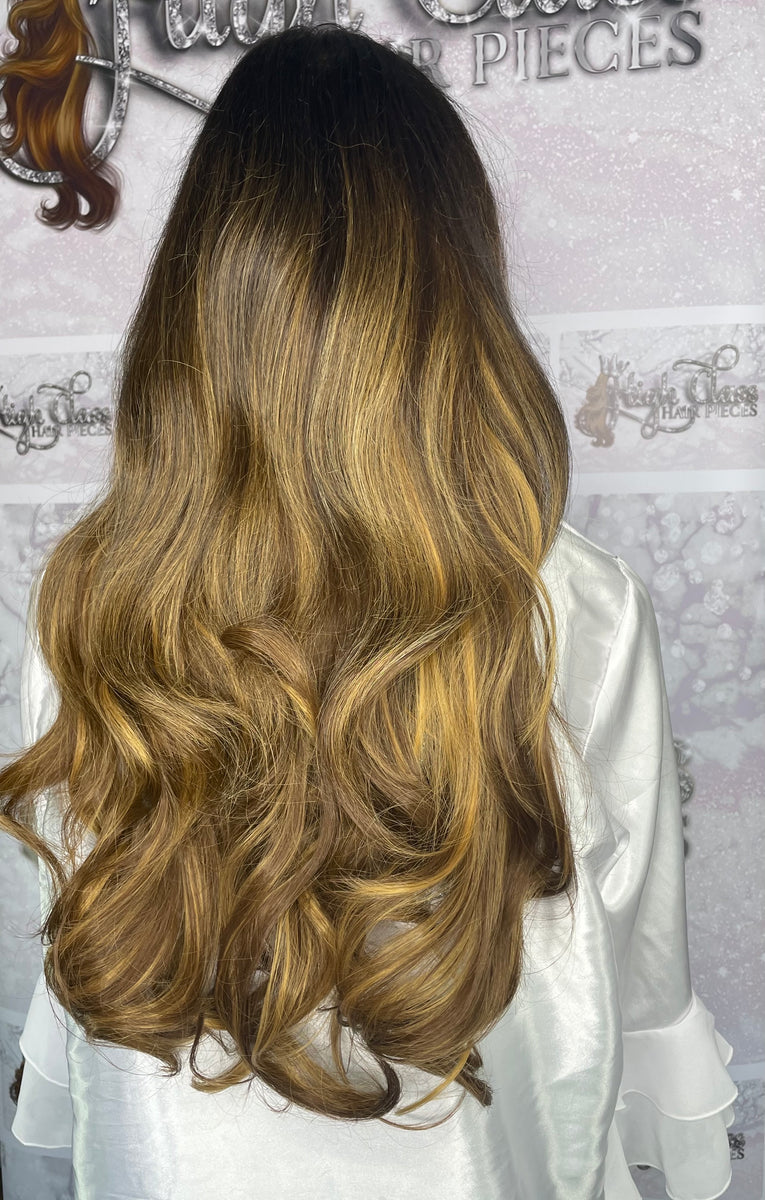 One piece curly 20" – High class hair pieces